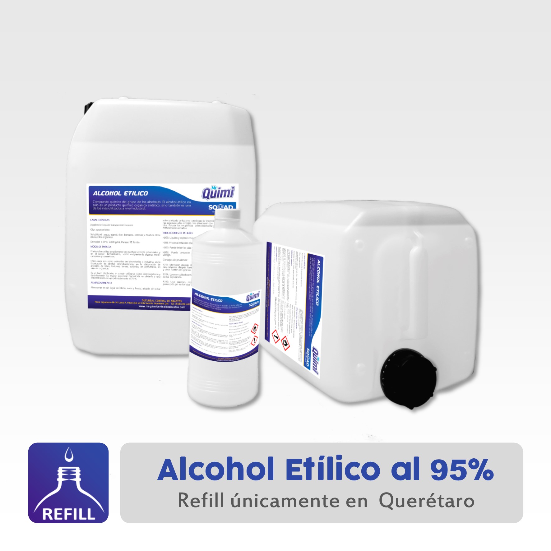 Alcohol Metílico (Metanol) | a granel y mayoreo | Mr Quimi