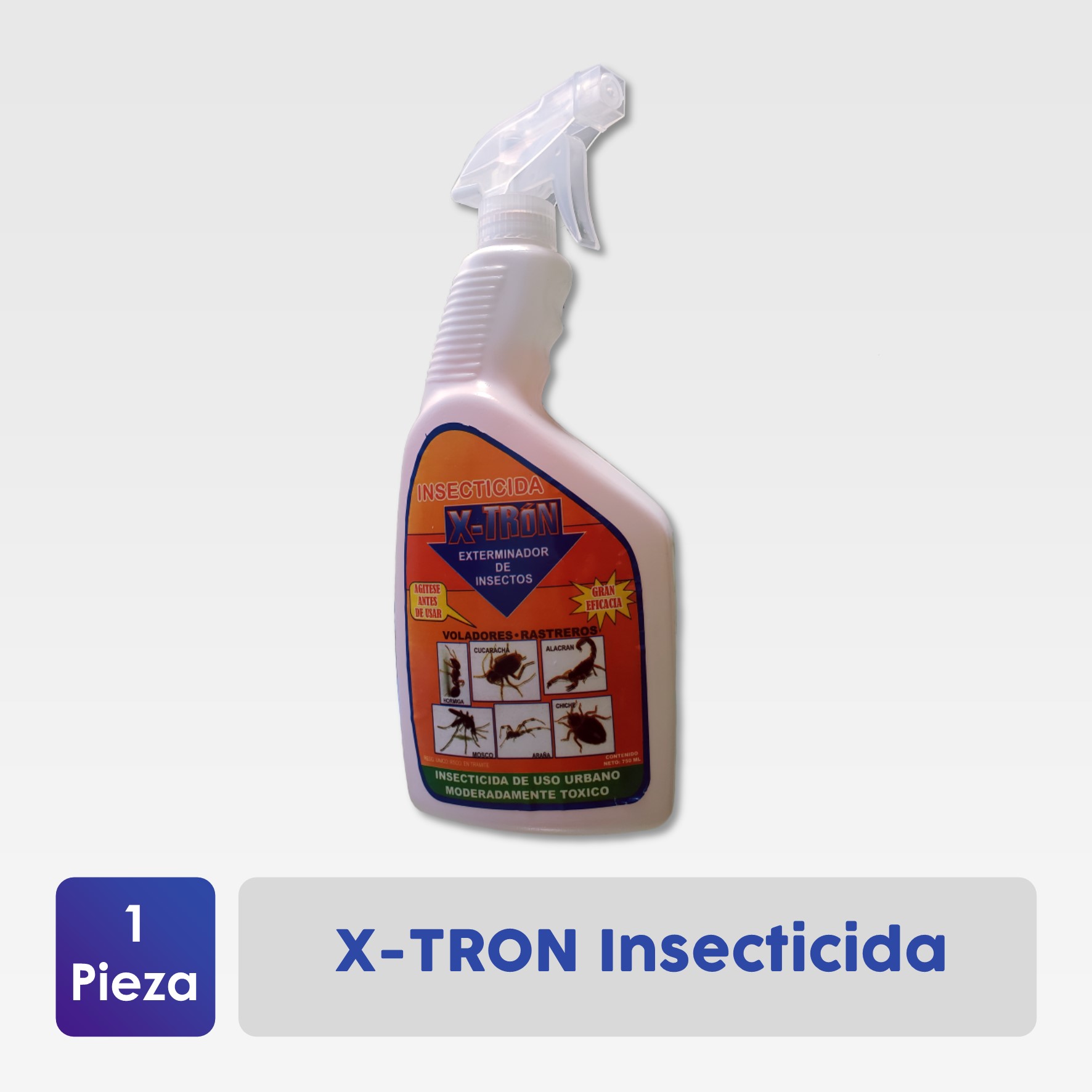 X-TRON Insecticida | Mr Quimi Central de Abastos